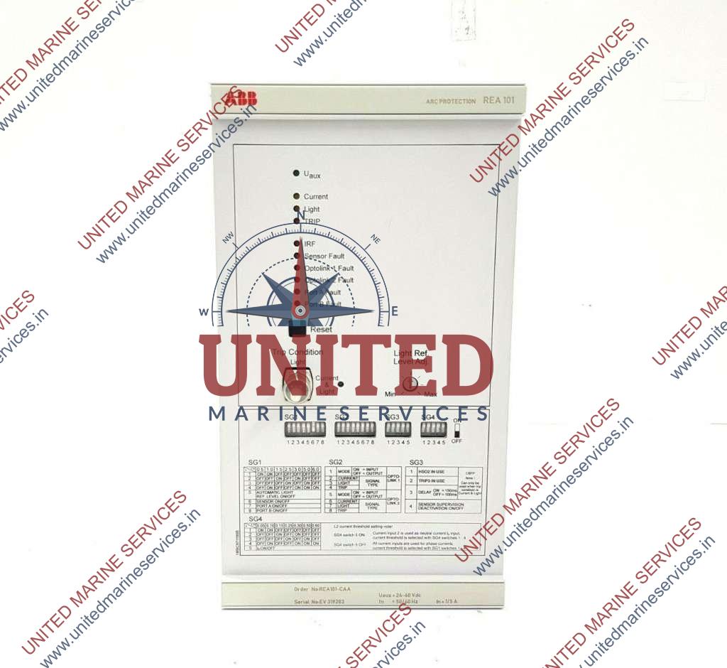 ABB REA101-CAA ARC PROTECTION RELAY REV B 24-60 VDC | United Marine ...