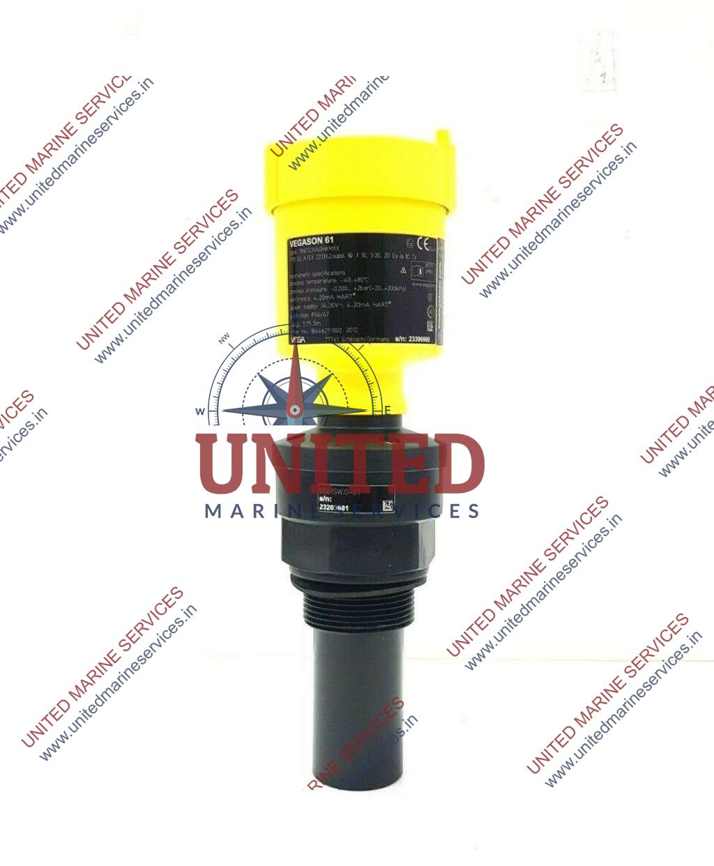 VEGA VEGASON 61 ULTRASONIC LEVEL SENSOR SN61.CXAGHKMXX / FAST SHIPPING ...