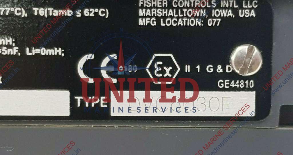 FISHER FIELDVUE DVC6030 DIGITAL VALVE CONTROLLER 11-30 V MULTI DVC6030F ...