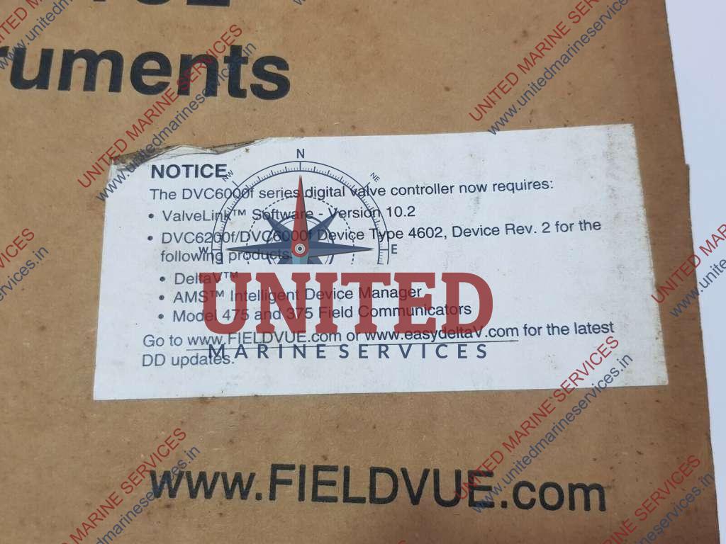FISHER FIELDVUE DVC6030 DIGITAL VALVE CONTROLLER 11-30 V MULTI DVC6030F ...