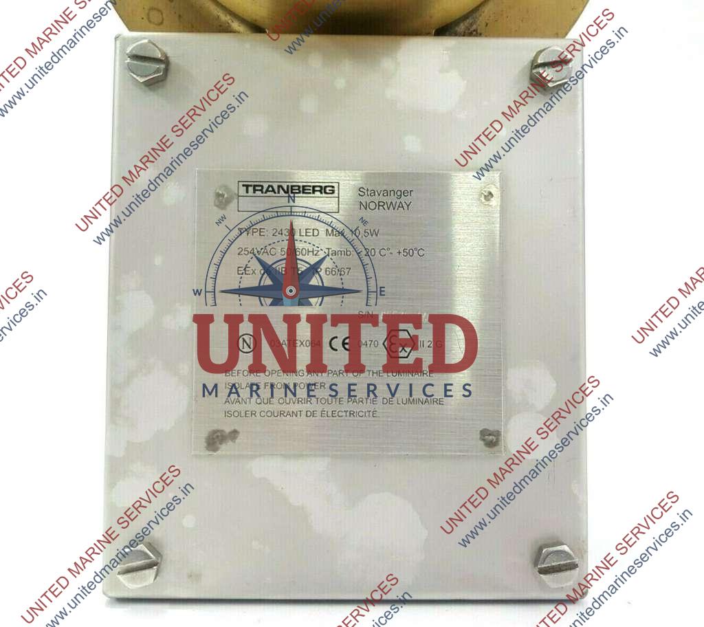 TRANBERG 2430 GREEN PERIMETER LED LIGHT EEXde 03ATEX064 IP 66/67 ...