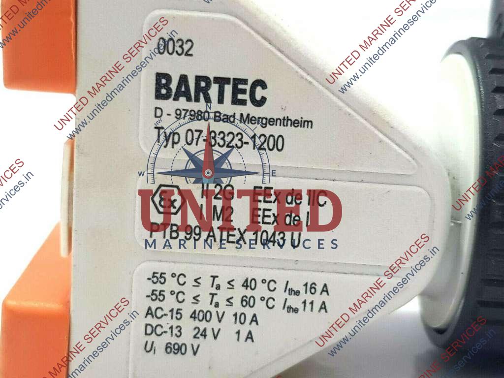 BARTEC 07-3323-1200 PUSH BUTTON MODULE | United Marine Services
