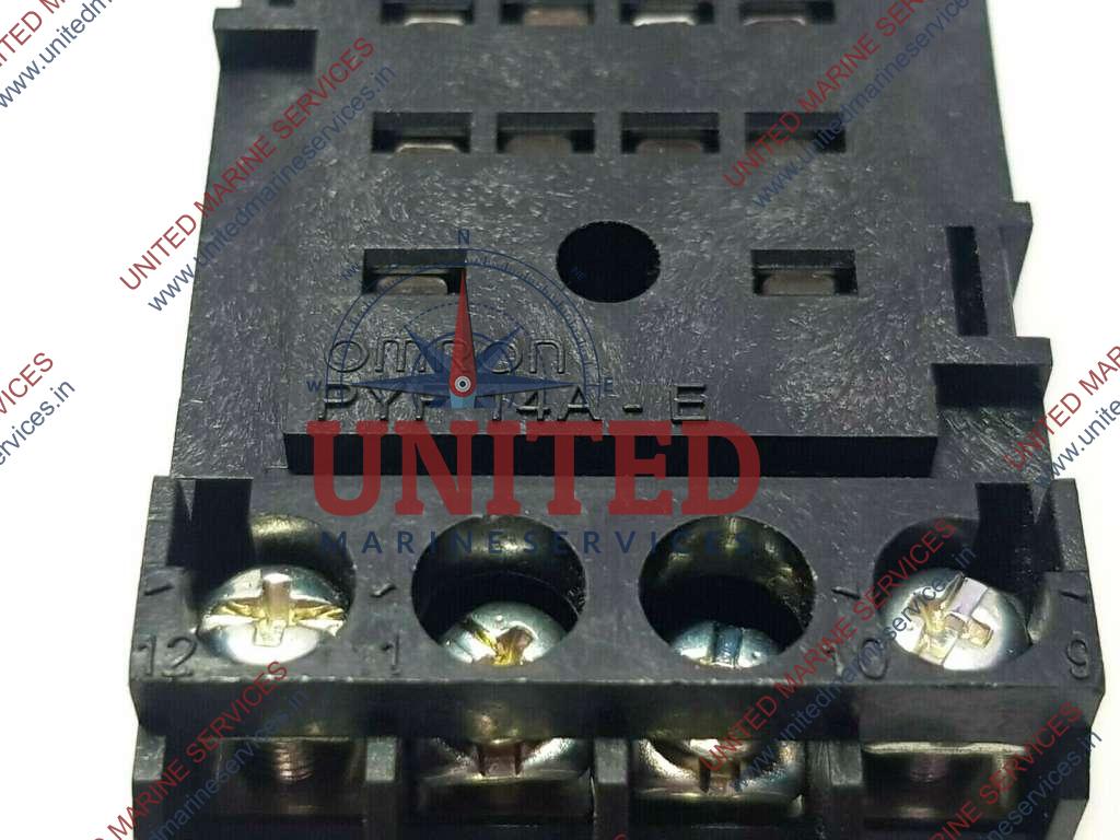 OMRON PYF 14A-E DIN RAIL RELAY SOCKET BASE 250VAC 5A / LOT OF 23 ...