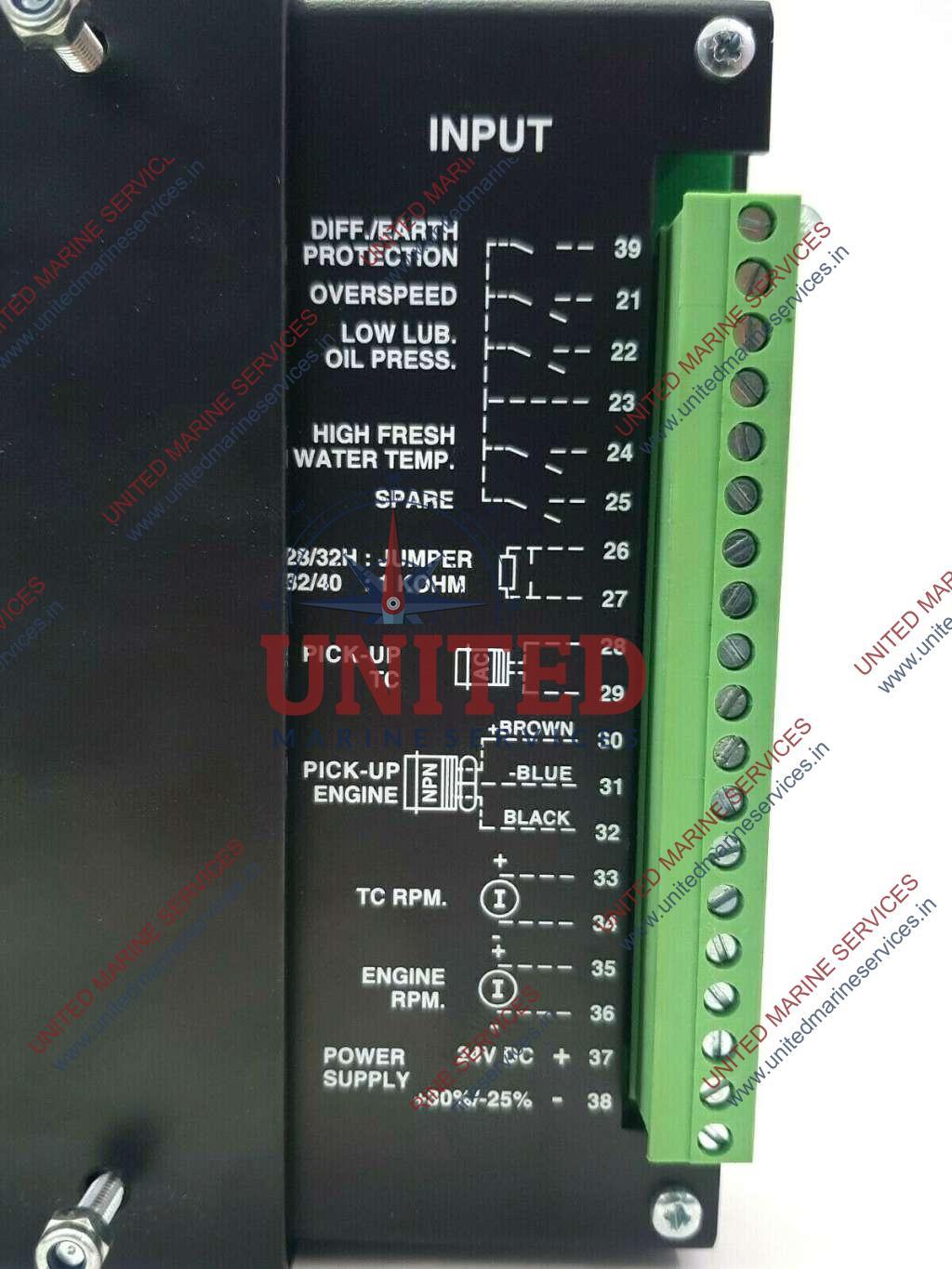 MAN DIESEL AND TURBO RPM INDICATOR | United Marine Services