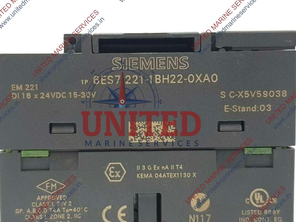SIEMENS 6ES7 221-1BH22-0XA0 DIGITAL INPUT EM 221 DC | United Marine ...
