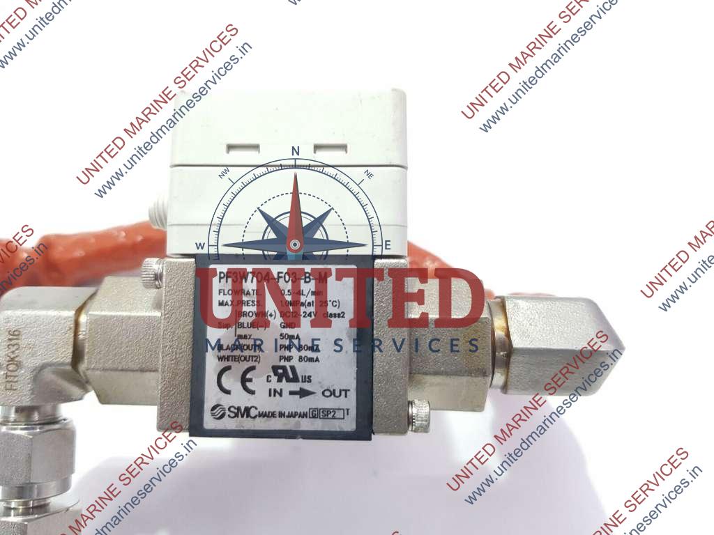 SMC PF3W704-F03-B-M FLOW SWITCH PF3W704F03BM | United Marine Services