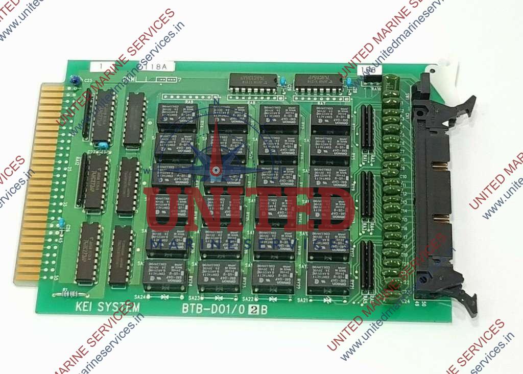 KEI SYSTEM BTB-D01/02B PCB CARD BTBD0102B | United Marine Services