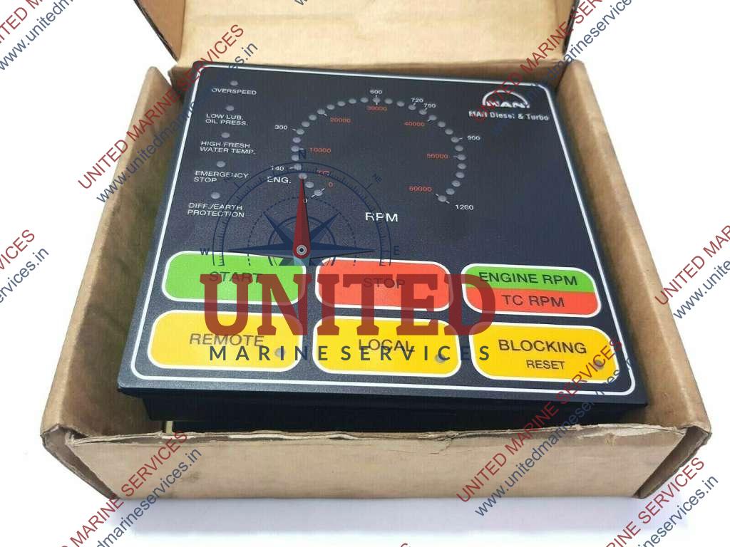MAN DIESEL AND TURBO RPM INDICATOR | United Marine Services
