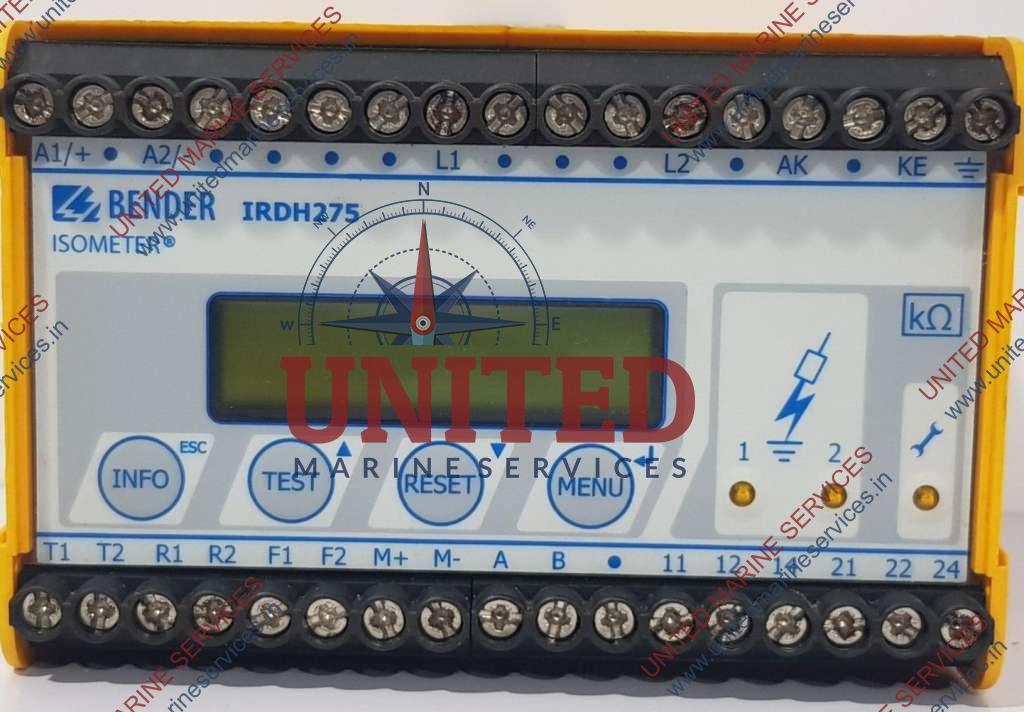 BENDER INSULATION MONITORING DEVICE A-ISOMETER® IRDH275-435 LOT OF 2 ...
