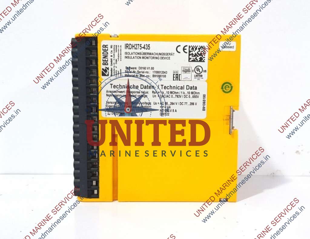 BENDER INSULATION MONITORING DEVICE A-ISOMETER® IRDH275-435 LOT OF 2 ...