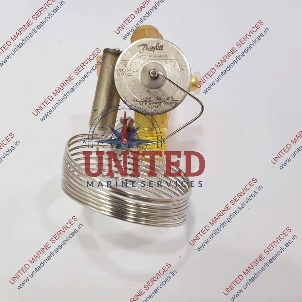 DANFOSS TEX2 068Z3209 Q-31122 R22/R407C Thermostatic Expansion Valve ...