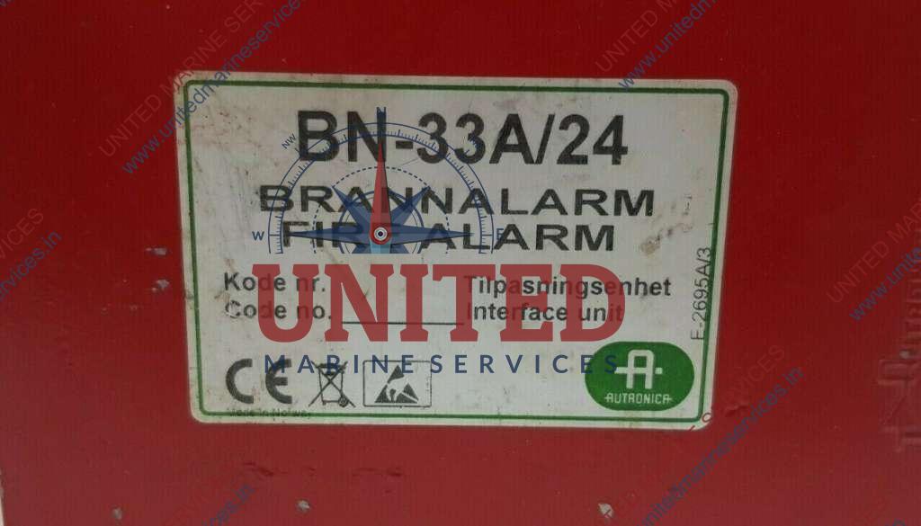 AUTRONICA BN-33A/24 FIRE ALARM INTERFACE UNIT | United Marine Services