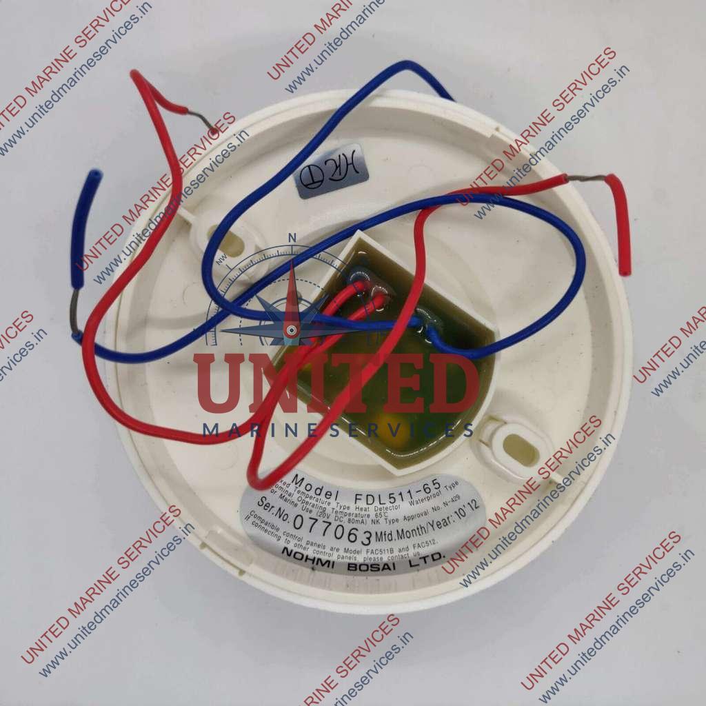 NOHMI BOSAI FDL511-65 FIXED HEAT DETECTOR | United Marine Services