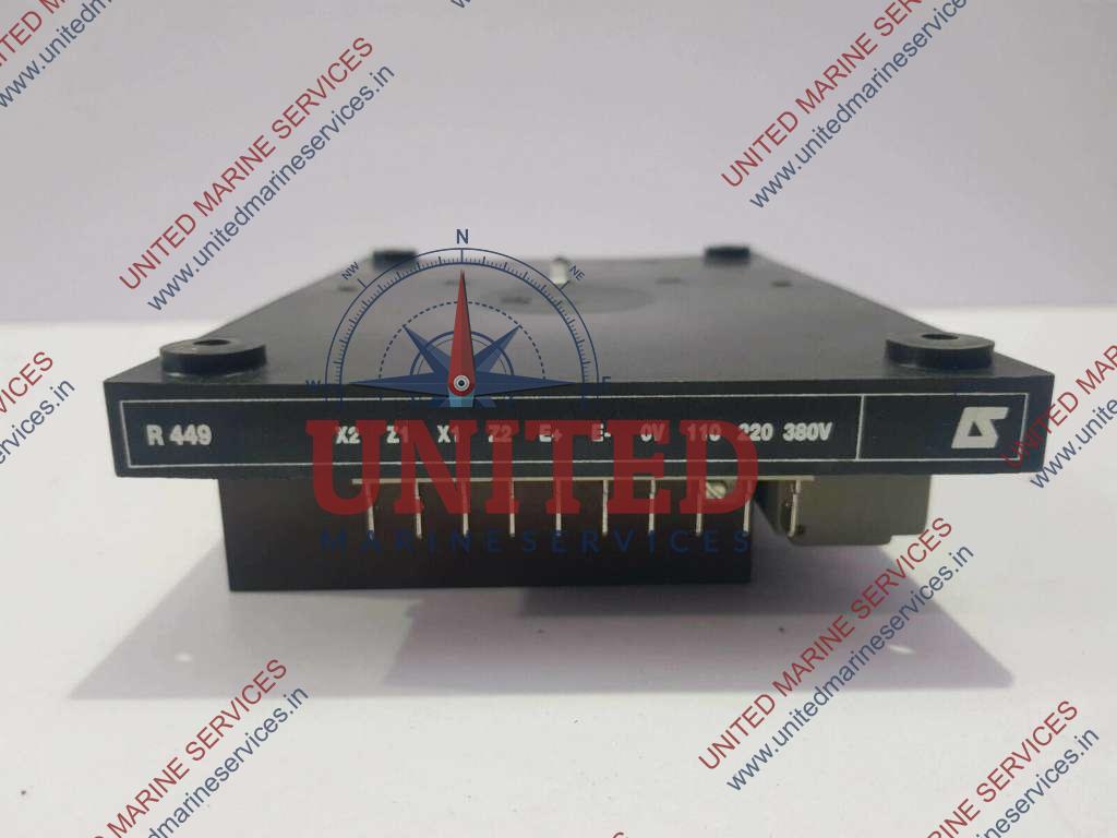 LEROY SOMER AUTOMATIC VOLTAGE REGULATOR R 449 AVR R449 | United Marine ...