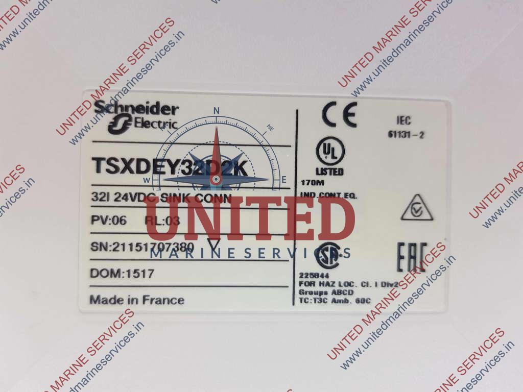 SCHNEIDER ELECTRIC TSXDEY32D2K TSX PREMIUM DISCRETE INPUT MODULE ...