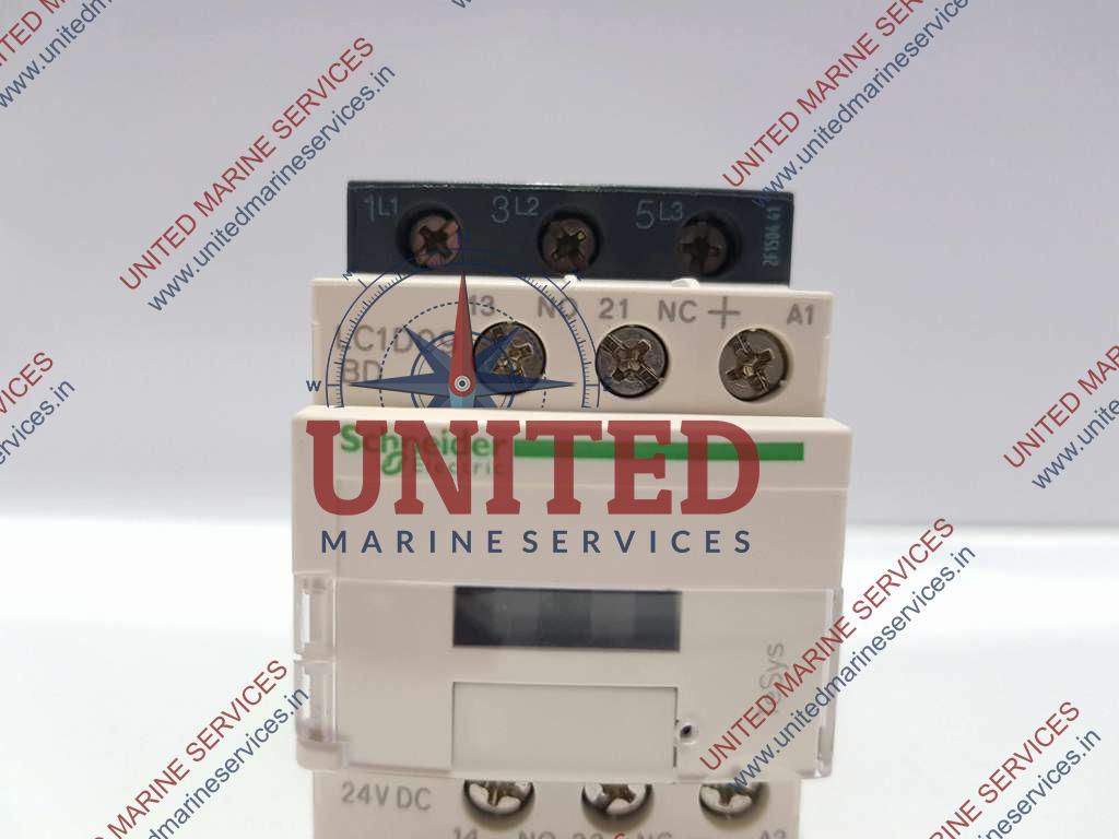 SCHNEIDER ELECTRIC LC1D09BD CONTACTOR 3P 24VDC | United Marine Services