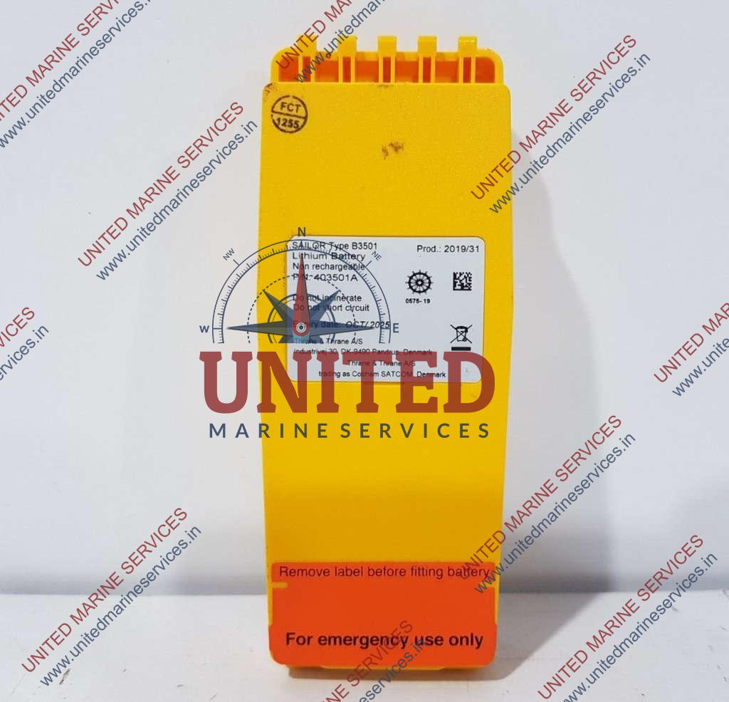 SAILOR LITHIUM BATTERY NON RECHARGEABLE B3501 403501A | United Marine ...