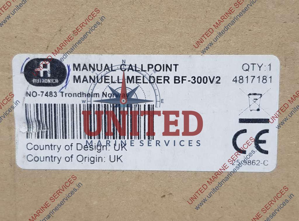 AUTRONICA BF-300V2 MANUAL CALL POINT | United Marine Services
