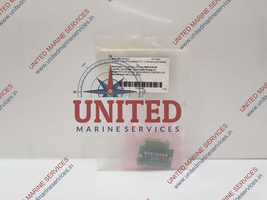 NATIONAL OILWELL ASSY PCB 60136-2 60137 | United Marine Services
