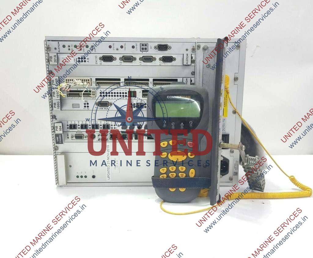 ALSTOM CONVERTEAM VME 7700RC BGTR 8HE WITH DRIVE DATA MANAGER | United ...
