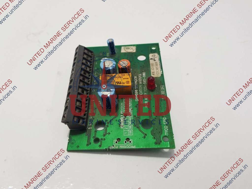 TYCO SOUNDER NOTIFICATION PCB MODULE SNM800 125-585-608 | United Marine ...