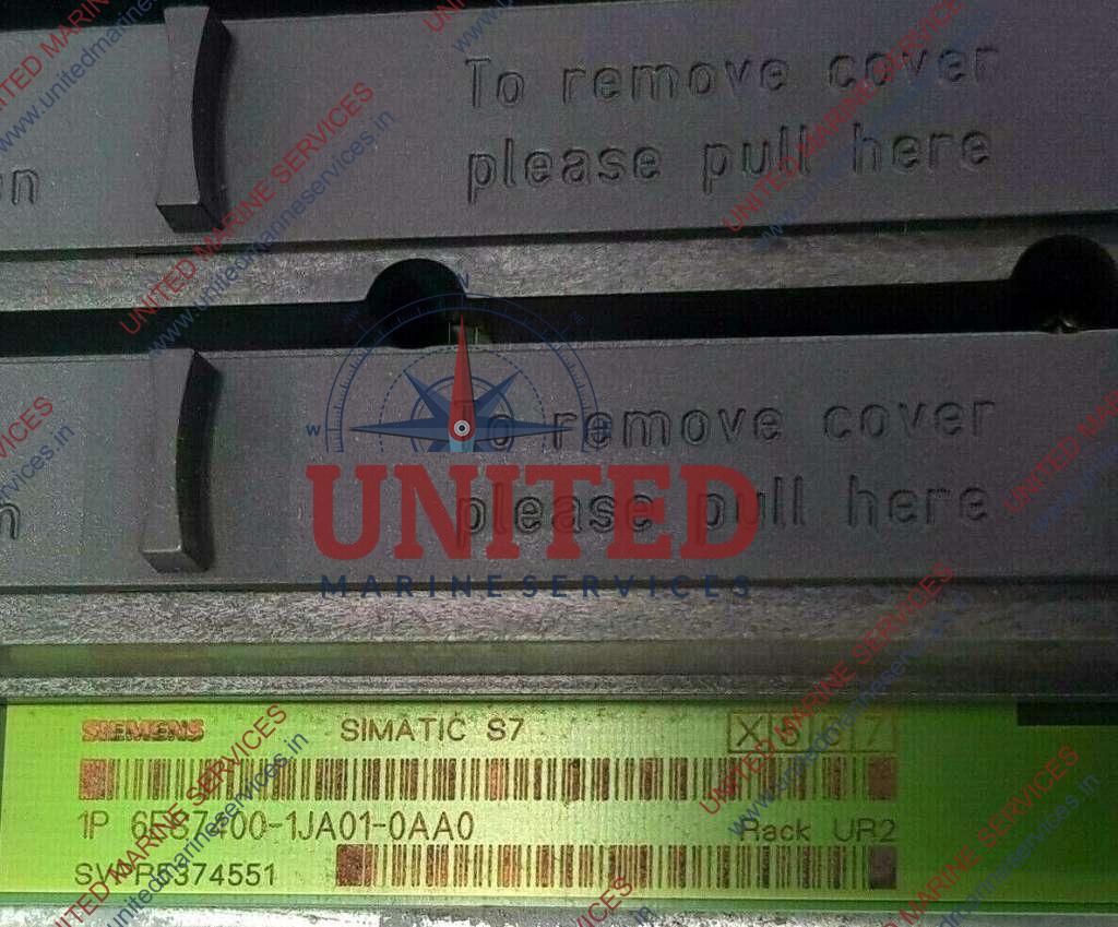 SIEMENS 6ES7400-1JA01-0AA0 SIMATIC S7 9 SLOT RACK UR2 | United Marine ...