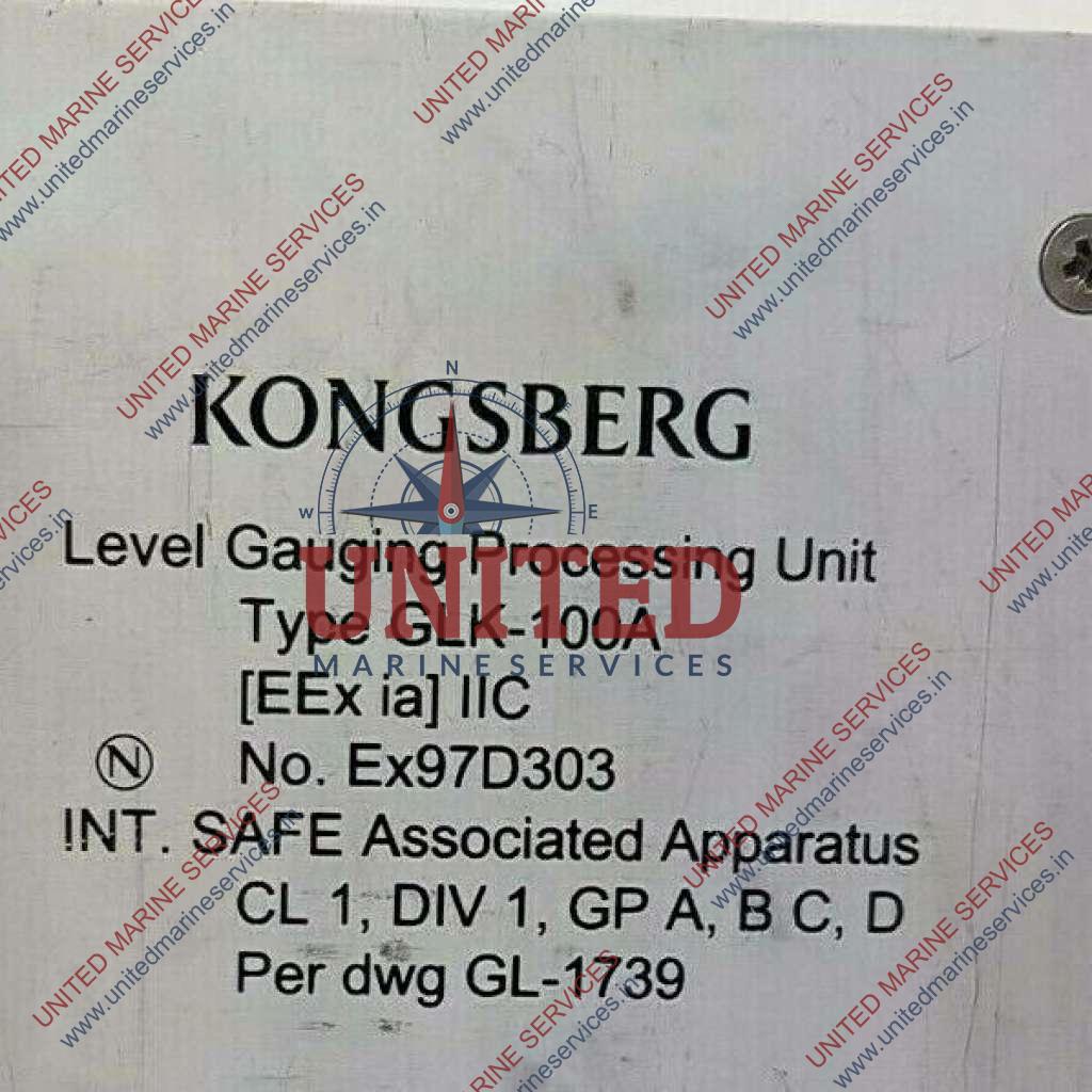 KONGSBERG GLK-100A LEVEL GAUGING PROCESSING UNIT | United Marine Services