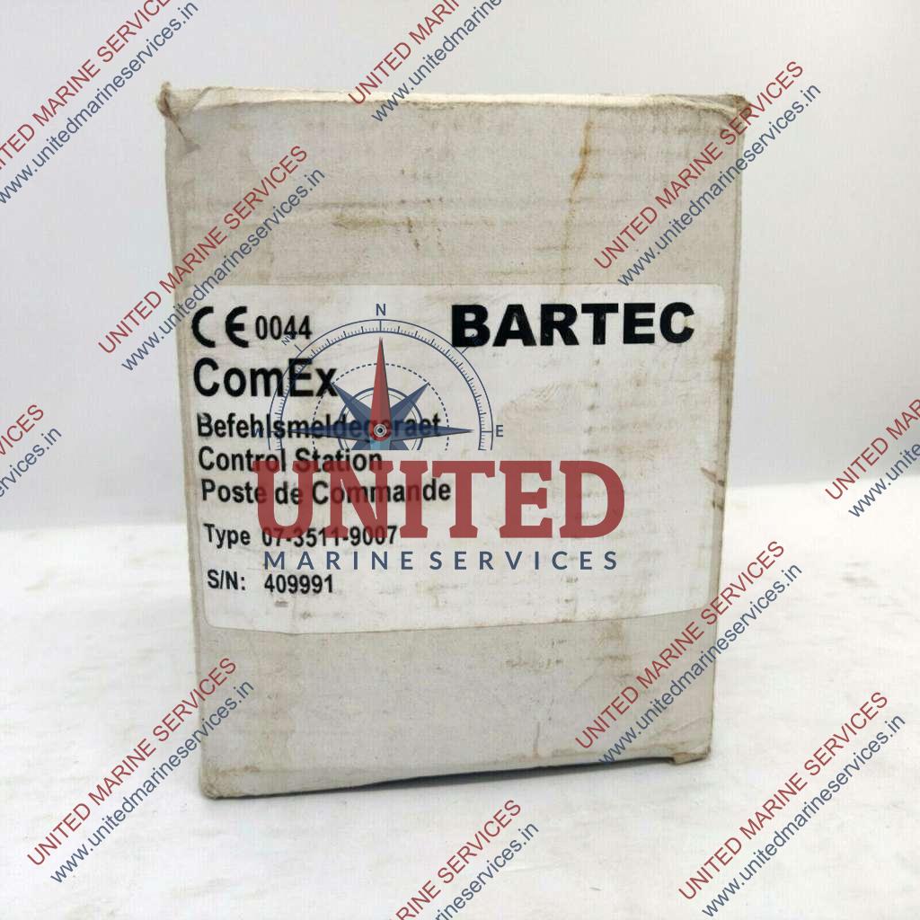 BARTEC 07-3511-9007 PUSH BUTTON CONTROL STATION EMERGENCY STOP BUTTON ...