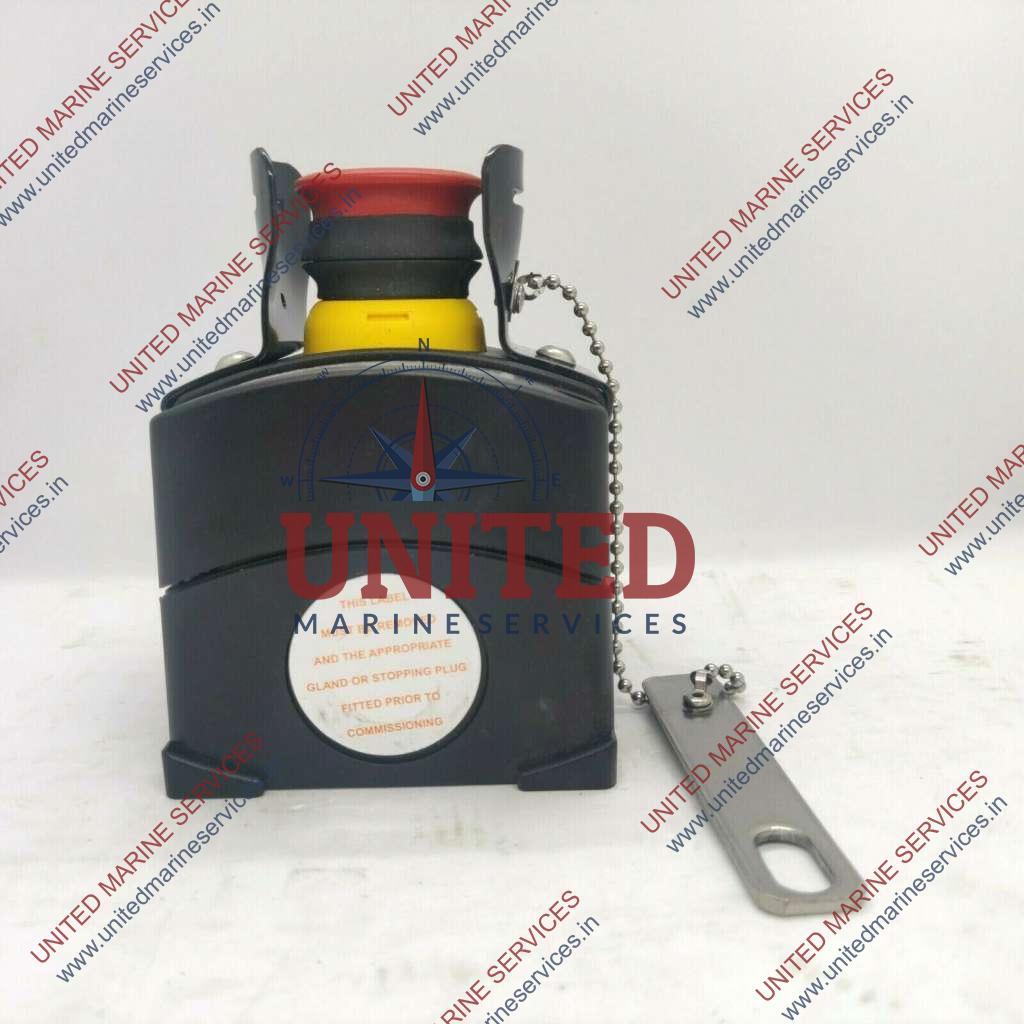 BARTEC 07-3511-9007 PUSH BUTTON CONTROL STATION EMERGENCY STOP BUTTON ...