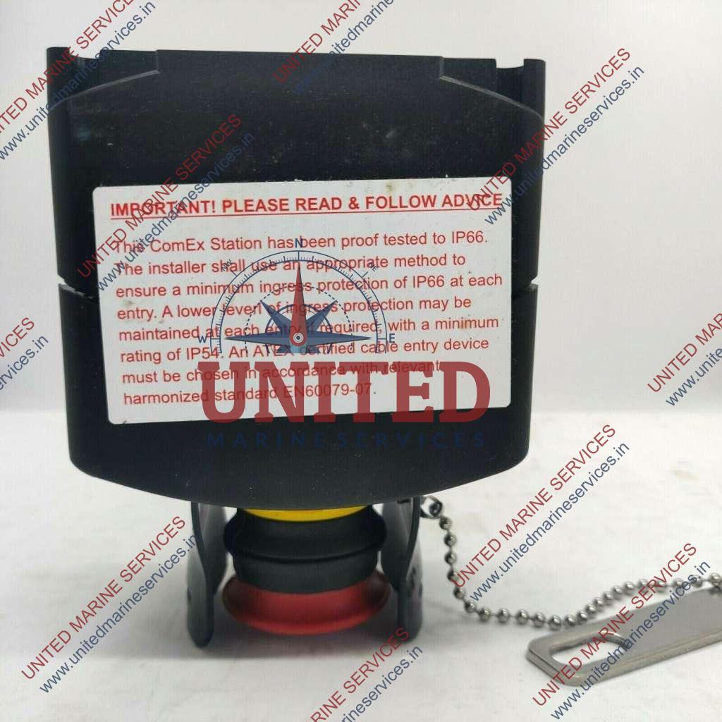 BARTEC 07-3511-9007 PUSH BUTTON CONTROL STATION EMERGENCY STOP BUTTON ...