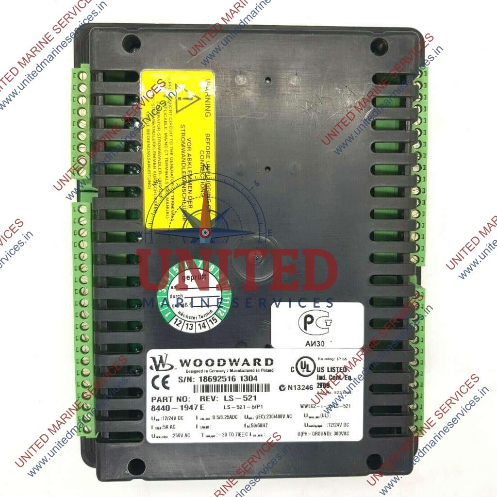 WOODWARD 8440-1947 CONTROLLER LS5 521 84401947 | United Marine Services
