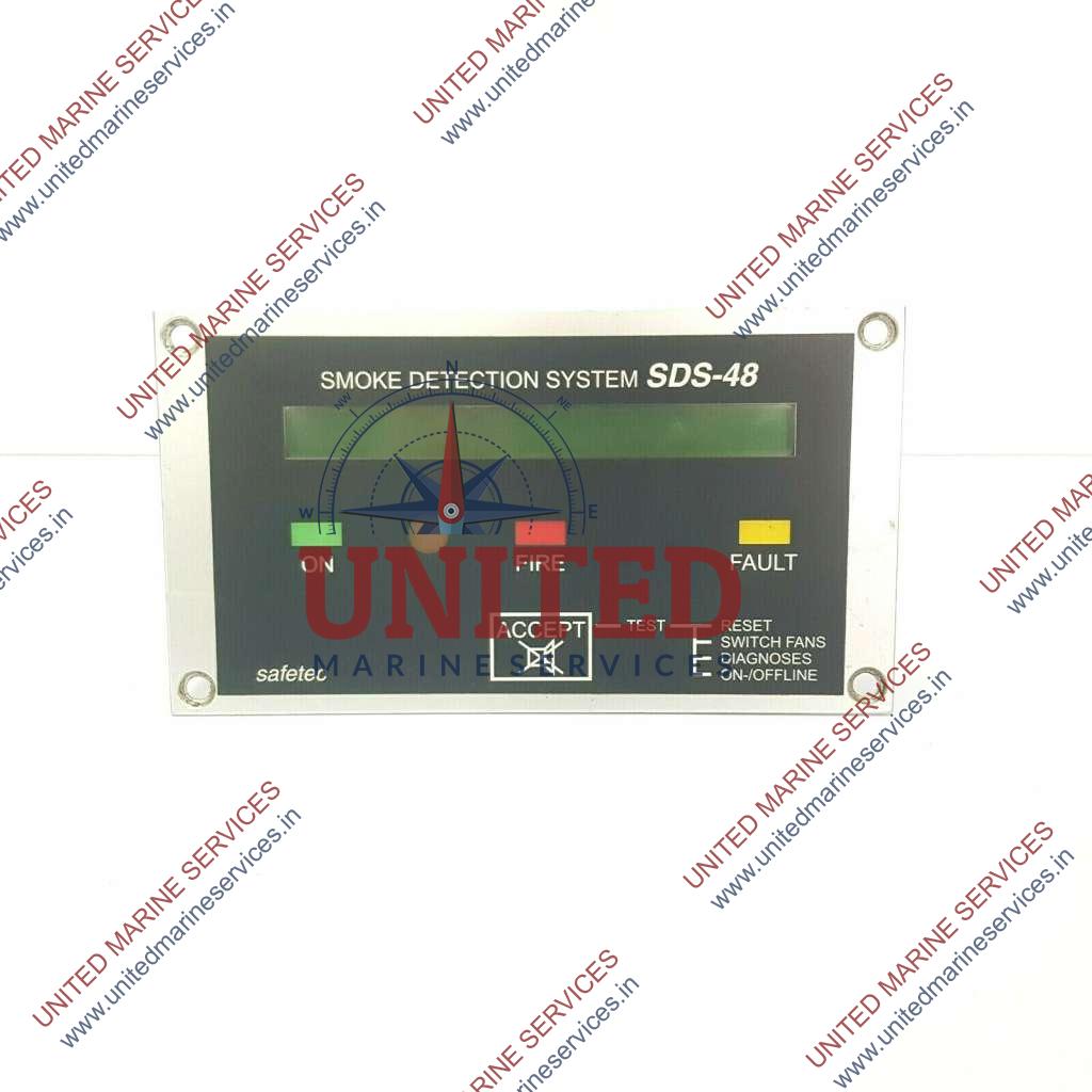 SAFETEC SDS-48 SMOKE DETECTION SYSTEM PANEL CIRCUIT SDS48 | United ...