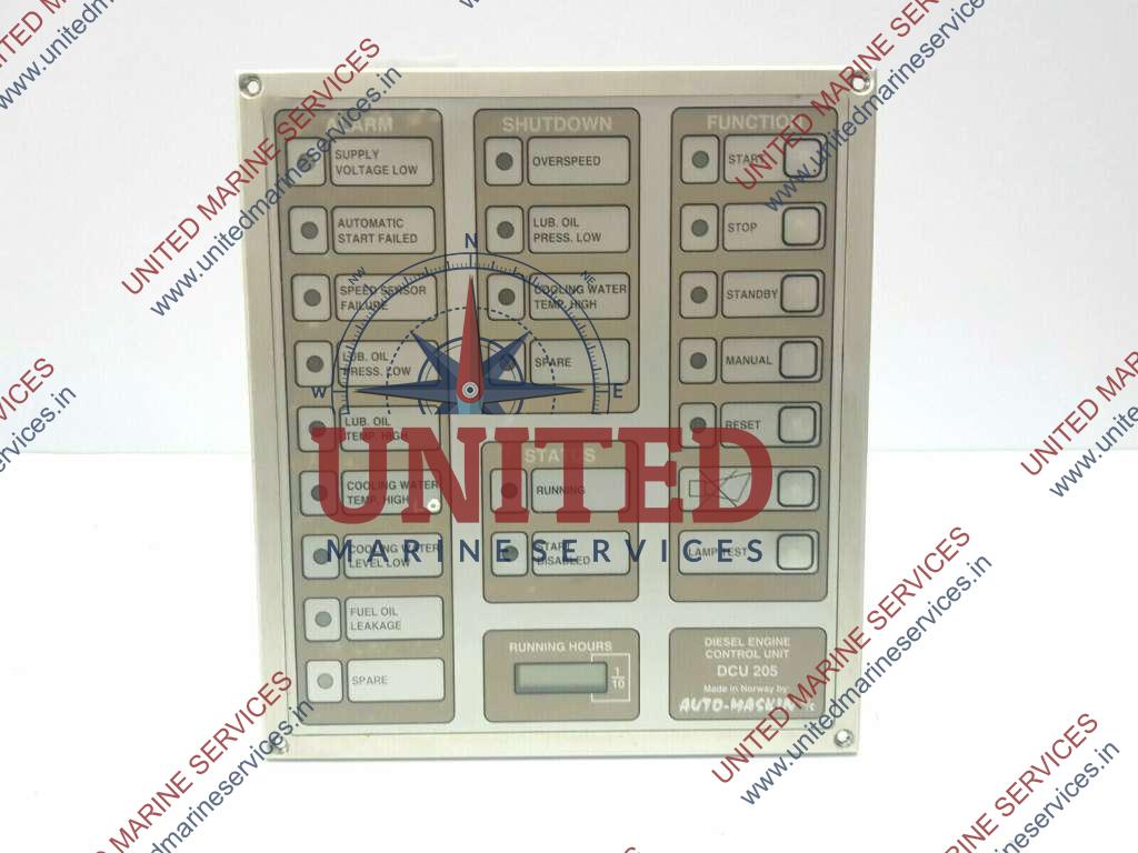 AUTO-MASKIN DCU 205 DIESEL ENGINE CONTROL UNIT DCU205 | United Marine ...