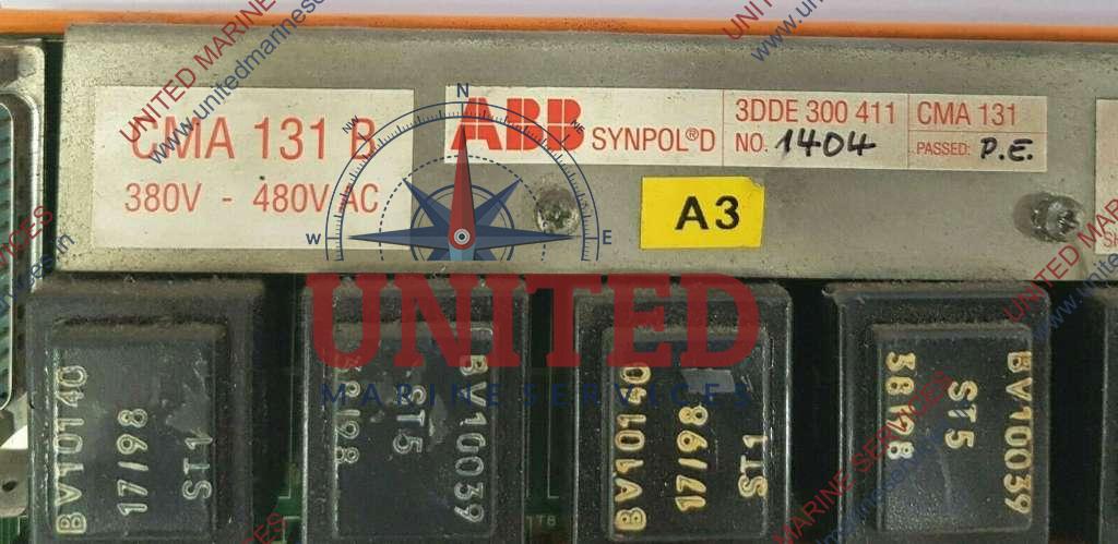 ABB SYNPOL D 3DDE 300 411 1404 CMA 131 B Servo Motor Drive Encoder ...