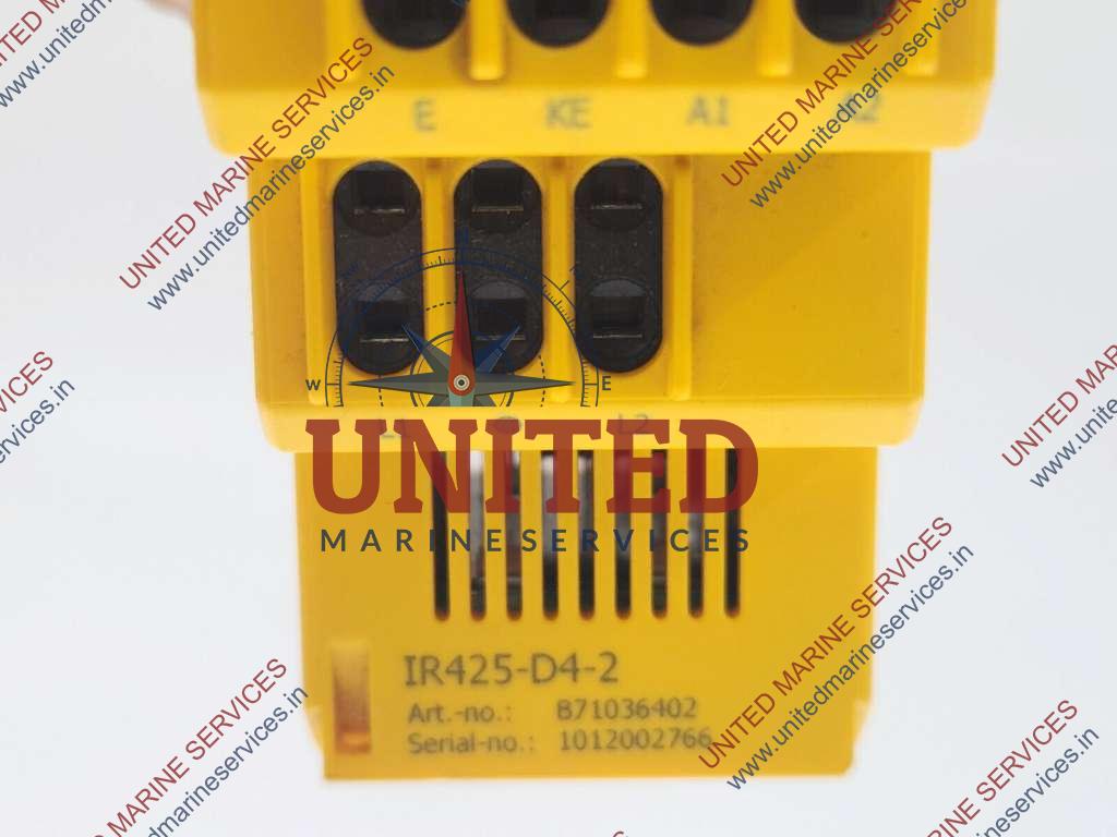 BENDER IR425-D4-2 ISOMETER ISOLATION MONITORING DEVICE B71036402 ...