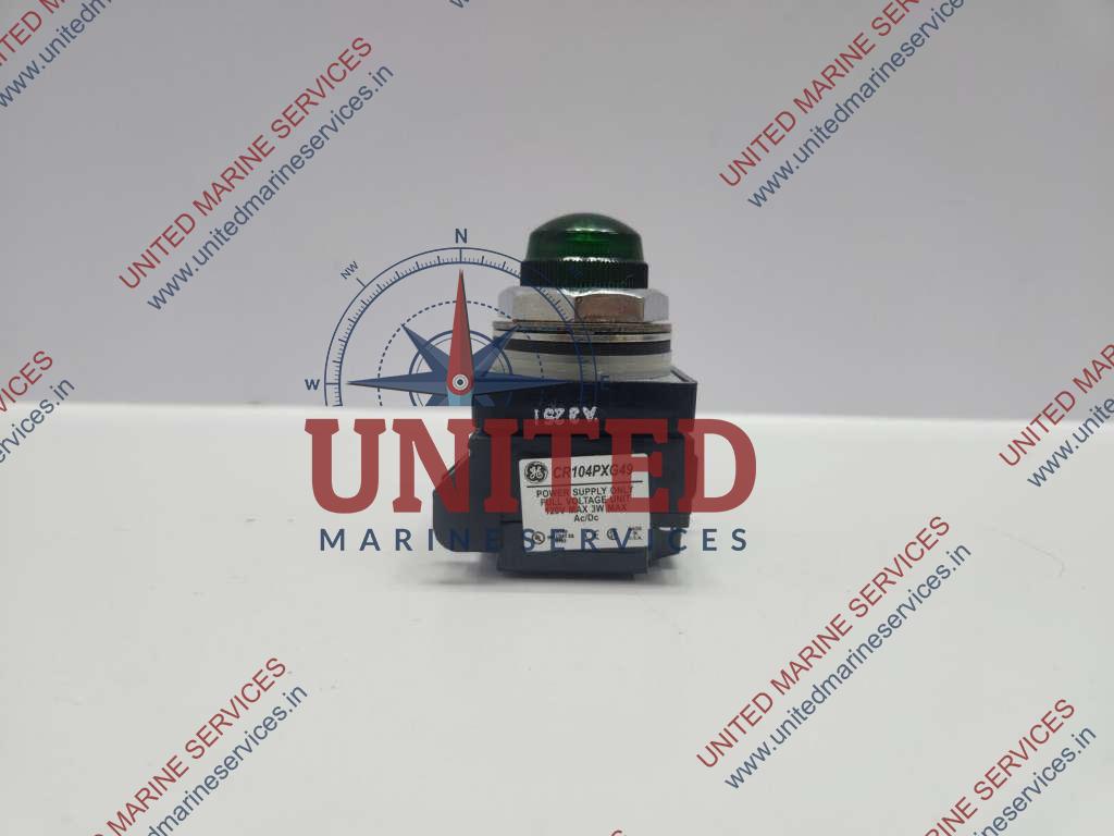 GE CR104PXG49 GREEN LIGHT LAMP INDICATOR WITHOUT LENS SERIES A | United ...