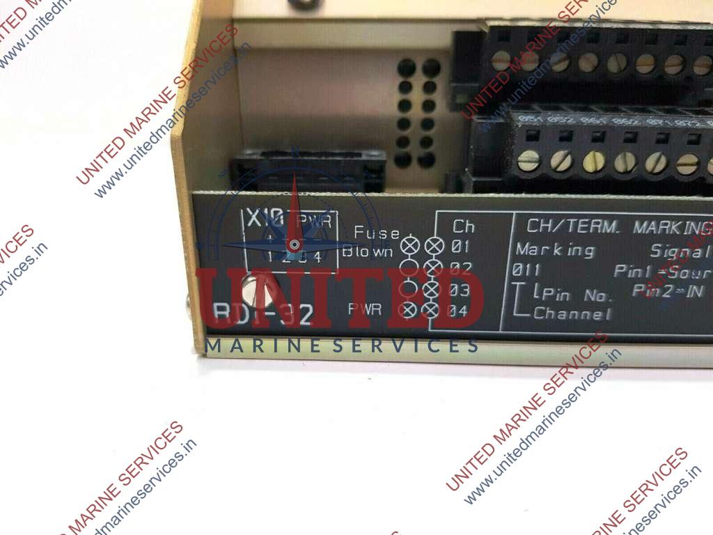 KONGSBERG MARITIME RDI-32 DIGITAL INPUT MODULE 8100154 REV. F2 | United ...