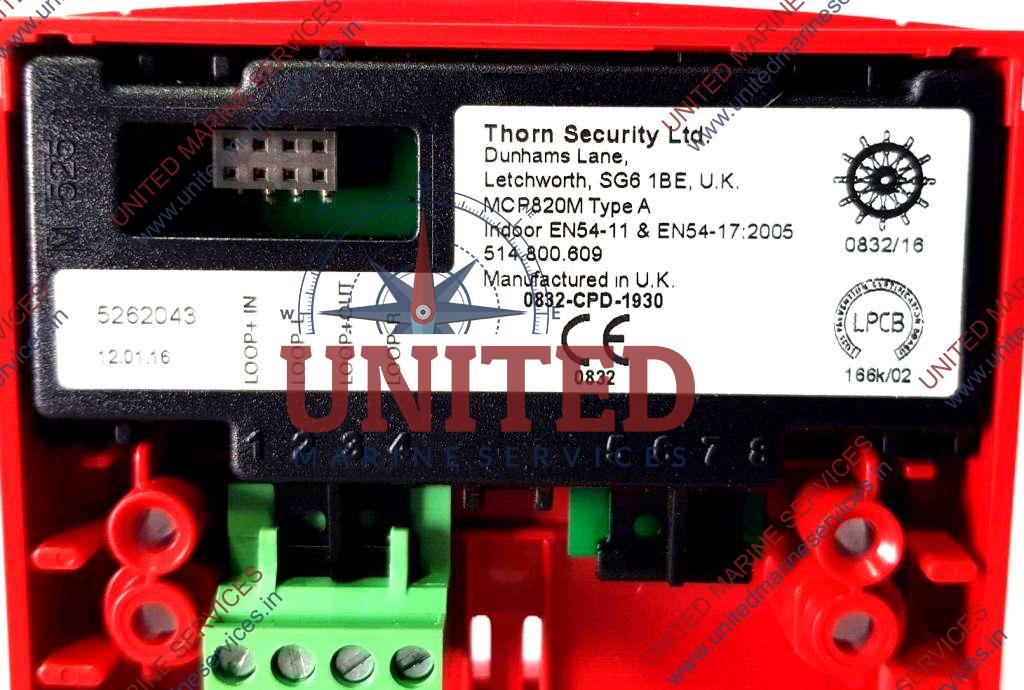 TYCO MANUAL CALL POINT MCP820M TYPE A MCP5B-RP33FG-T200-03 | United ...