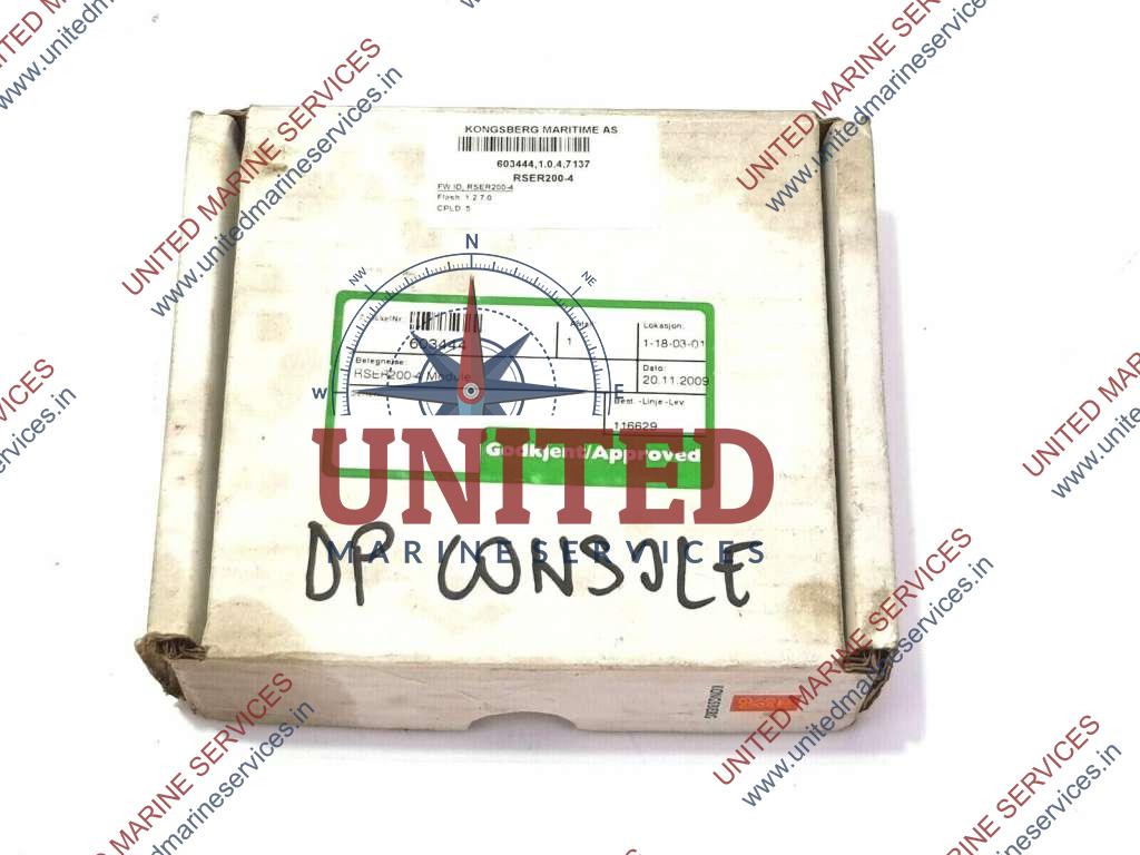 KONGSBERG MARITIME RSER200-4 REV. 1.0.4 INPUT MODULE 603444 | United ...
