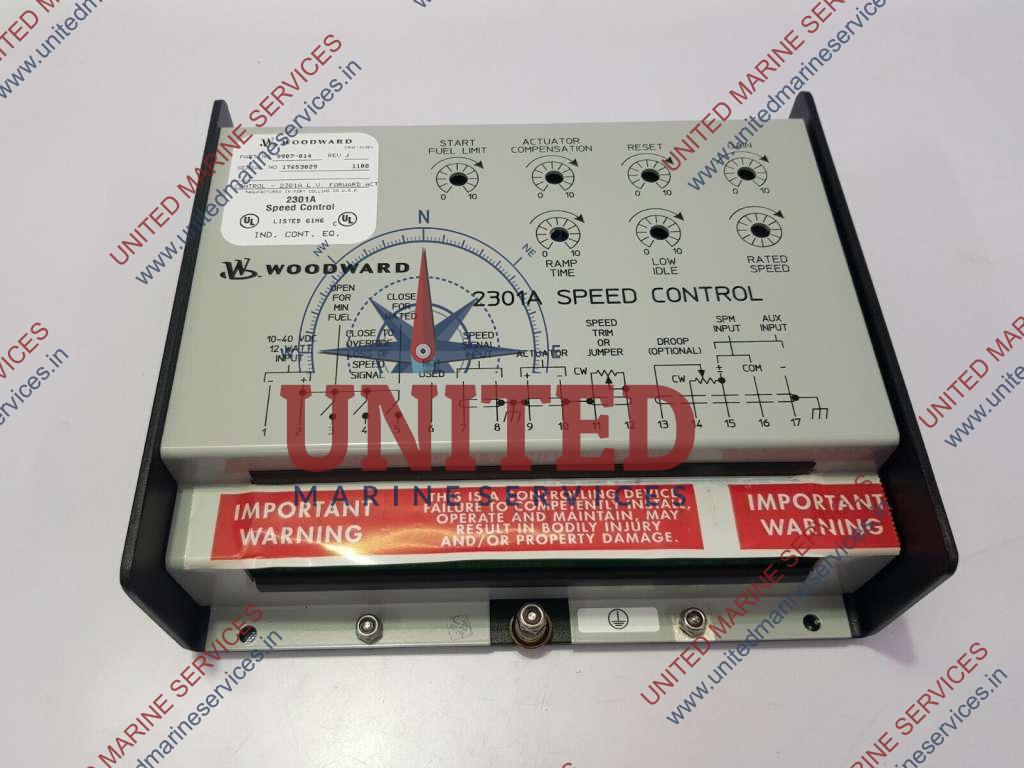 WOODWARD 2301A SPEED CONTROLLER 9907-014 REV J | United Marine Services