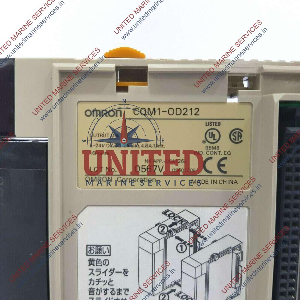 OMRON CQM1-OD212 PLC 5-24V DC, 0.3A/POINT, 4.8A/UNIT, 16 POINTS ...