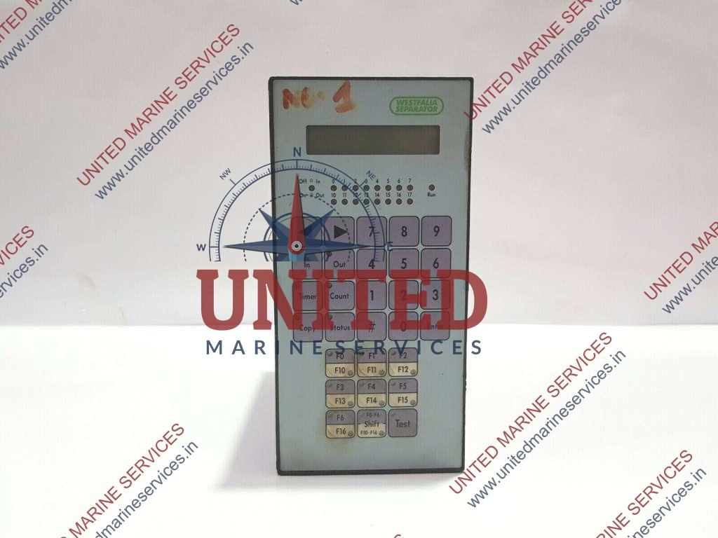 WESTFALIA SEPARATOR - Automation Spares Surplus Inventory | United Marine Services