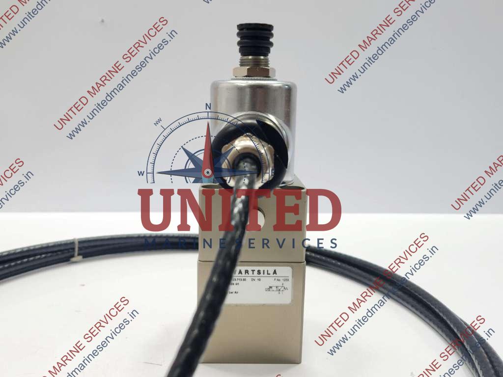 WARTSILA 184.203.024K TYPE 2E71 / 123.713.00 DN 10 TYPE 2489/41 24 V DC ...