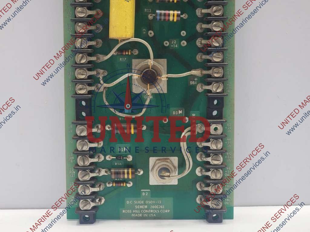 ROSS HILL CONTROLS 0509-12 DC SLIDE PCB CARD 200C261 | United Marine ...
