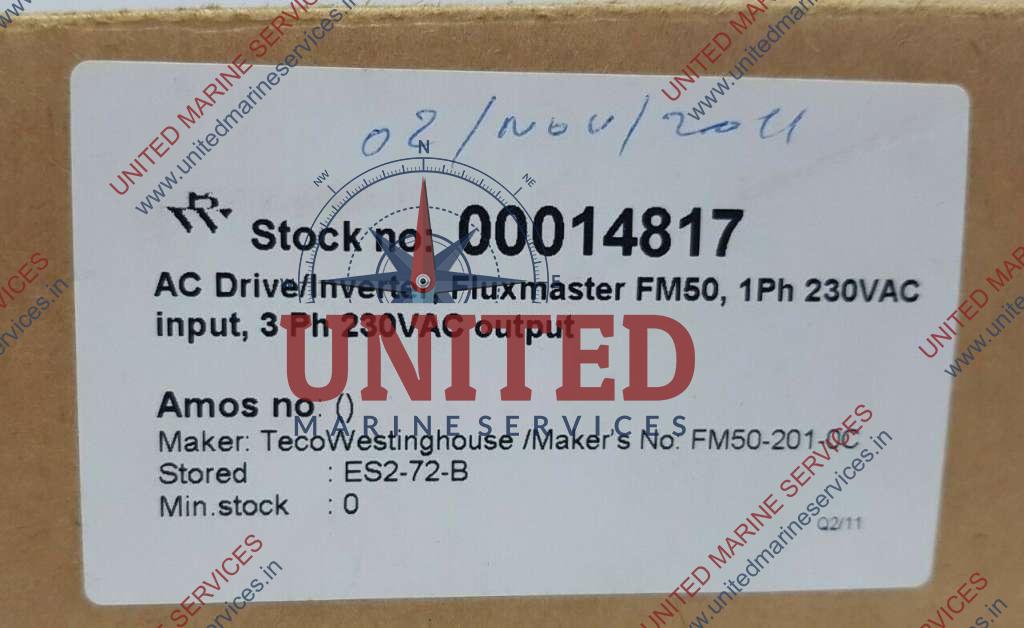 TECO T-VERTER INVERTER 0.75KW 1HP E2-201-H1F | United Marine Services