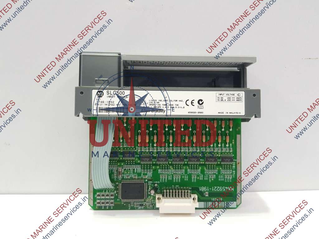 ALLEN BRADLEY SLC500 INPUT MODULE 1746-IB32 SER D | United Marine Services