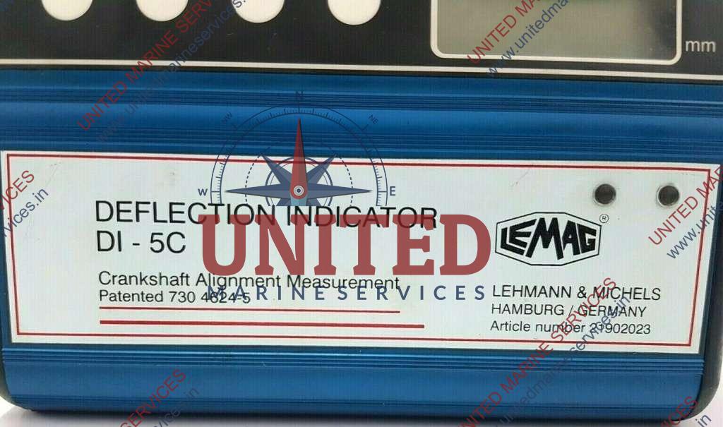 LEMAG ELECTRONIC CRANKSHAFT DEFLECTION INDICATOR DI-5C | United Marine ...