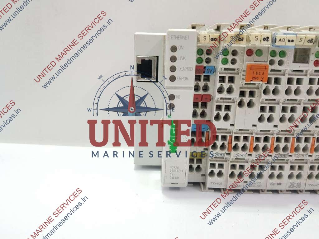 WAGO 750-342 FIELDBUS COUPLER ETHERNET I/O MODULE AND RACK | United ...