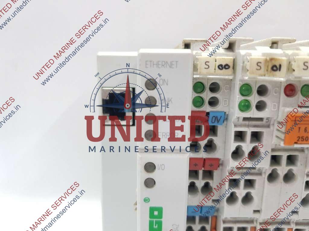 WAGO 750-342 FIELDBUS COUPLER ETHERNET I/O MODULE AND RACK | United ...