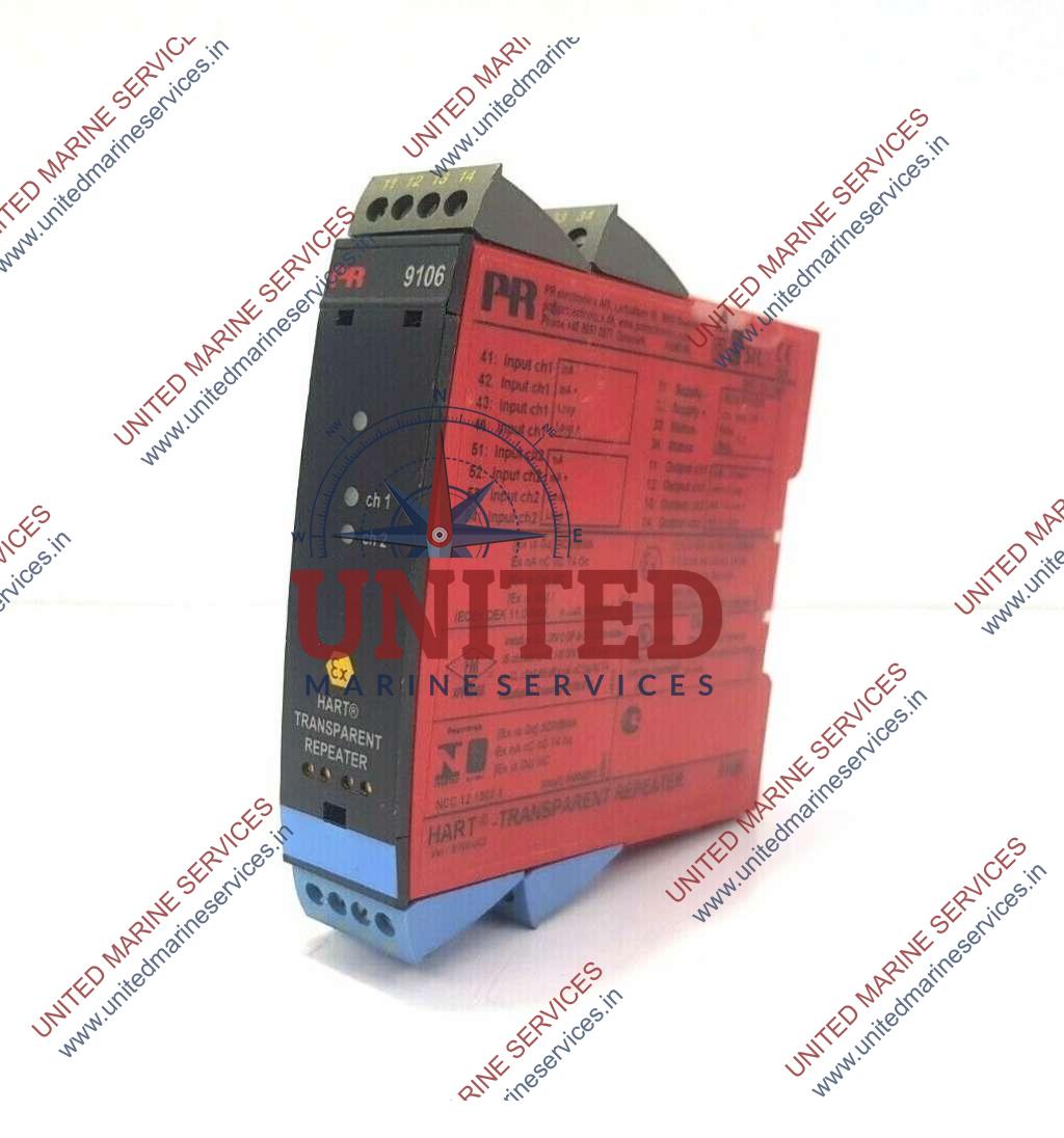 PR ELECTRONICS 9106 HART TRANSPARENT REPEATER | United Marine Services